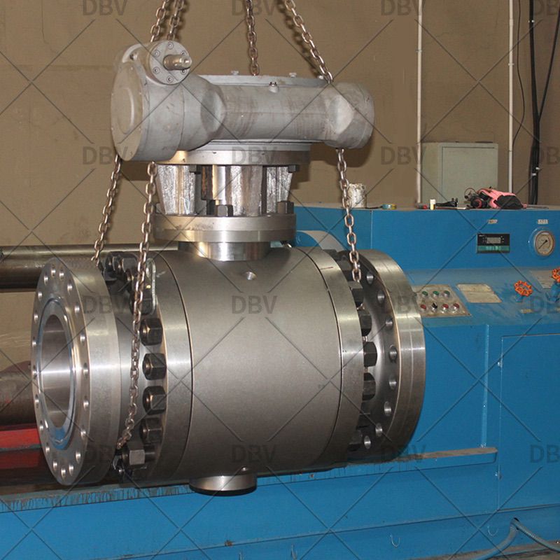 Metal to metal seat forged ball valve,Class 900,12 inch - Trunnion ...