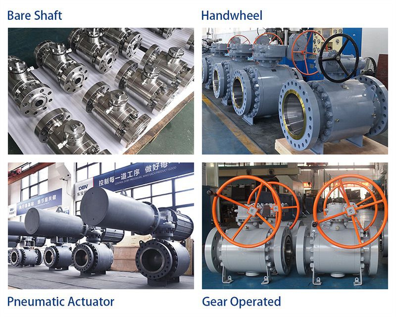 Extended stem API 6D Fully welded Ball Valve - Trunnion mounted ball valve