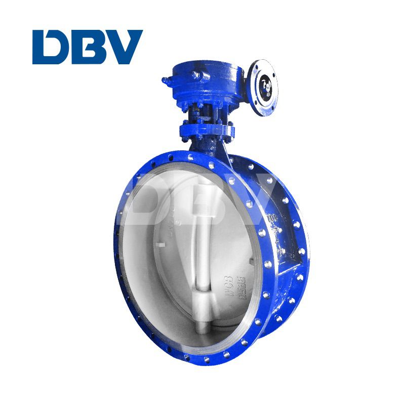 Worm Gear WCB Flange Triple Eccentric Butterfly Valve - Flanged Butterfly Valves