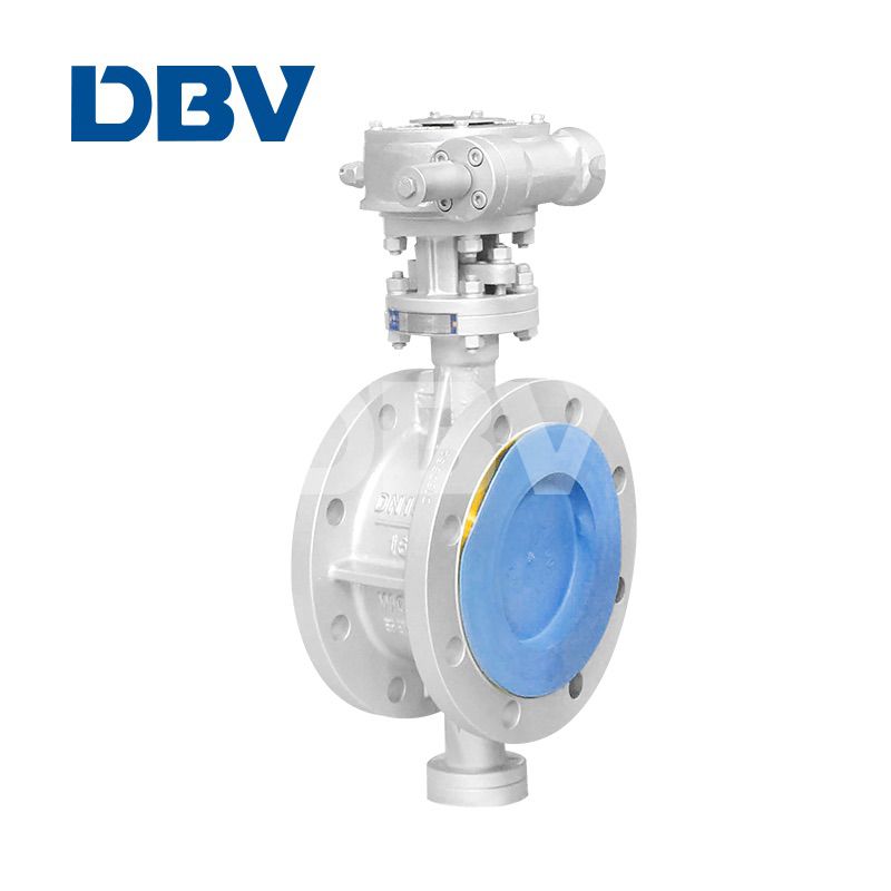 Wcb Pn16 Dn150 Flange Triple Offset Butterfly Valve Flanged Butterfly