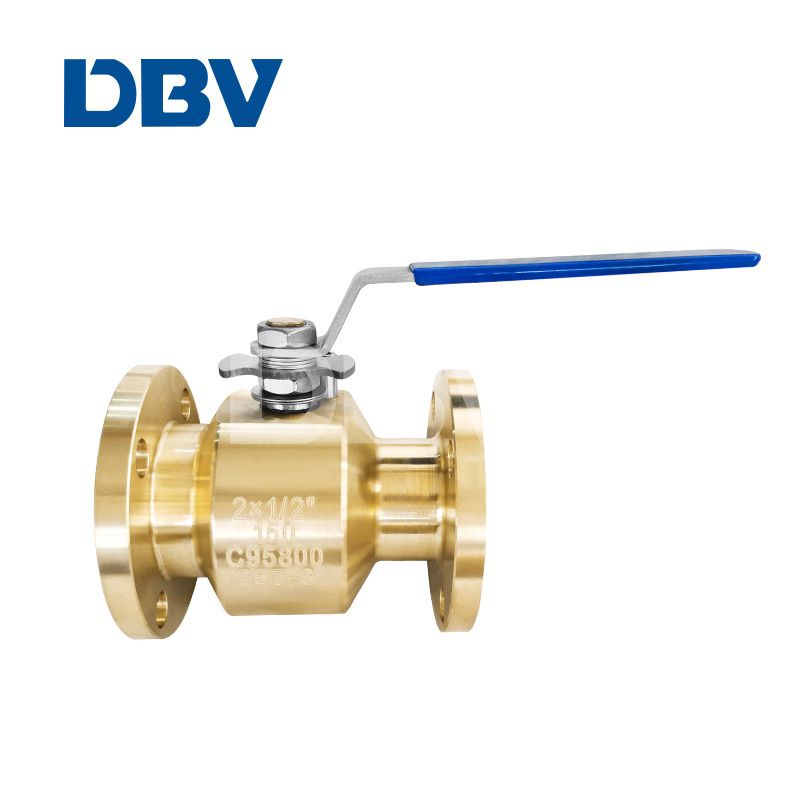 Aluminium bronze ASTM B148 C95800 ball valve - Floating ball valves