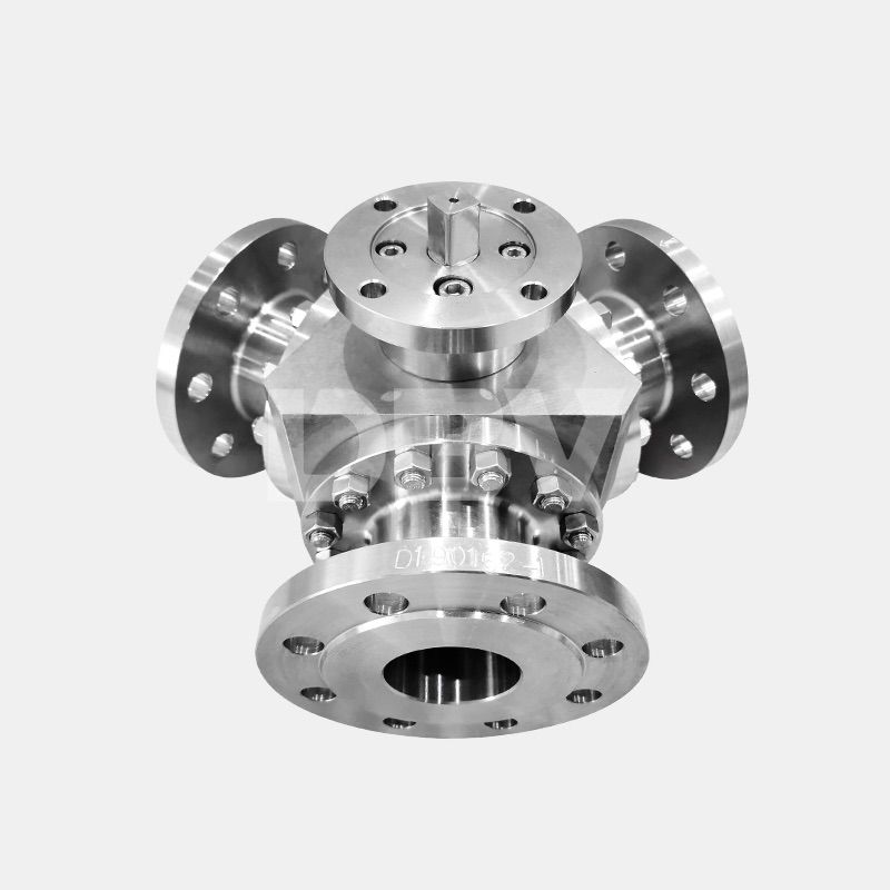 3 Ways T-type stainless steel Ball Valve - 3 way ball valve