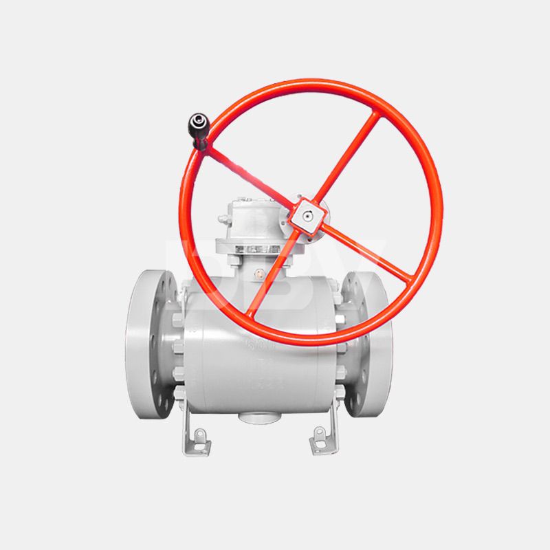 Trunnion mounted ball valve longer service life for oil and gas