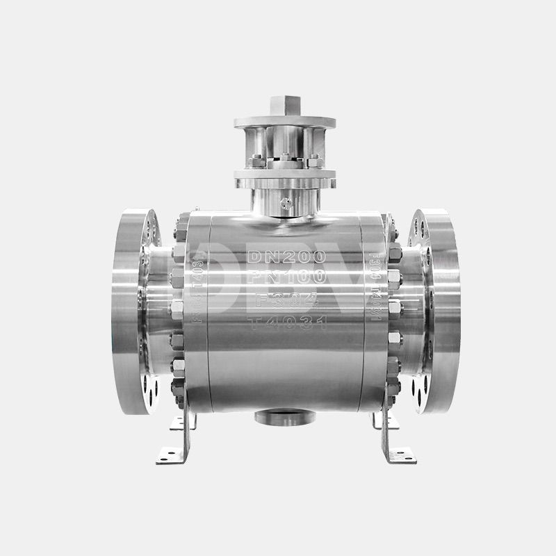 Trunnion mounted ball valve longer service life for oil and gas